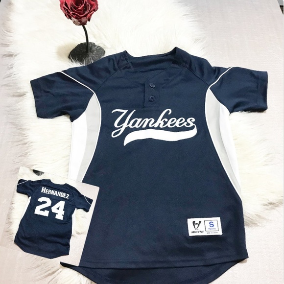 High Five | Shirts & Tops | High Five Yankees Hernandez 24 Baseball ...